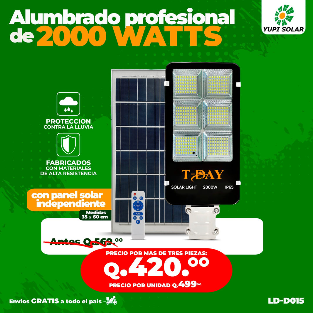 Alumbrados Solares – Yupi Solar